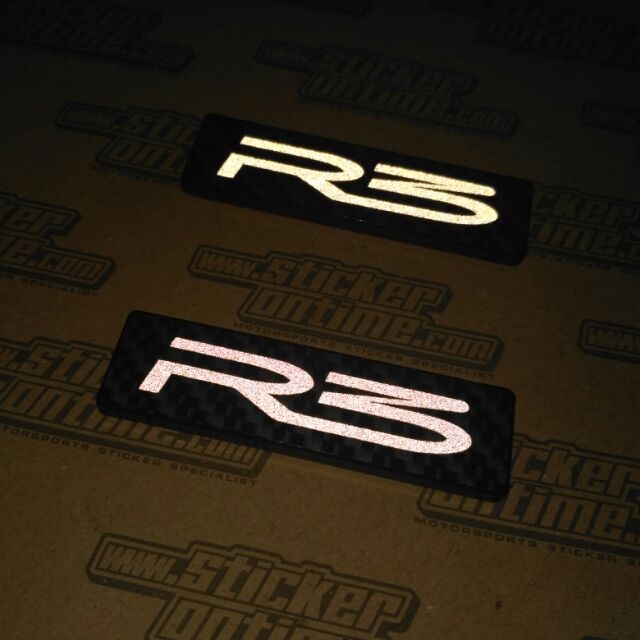 Car Emblem Proton R3 Carbon Look | Shopee Malaysia