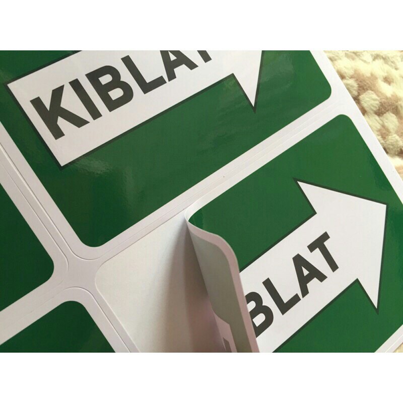 Sticker/Pelekat Penunjuk Arah Kiblat | Shopee Malaysia