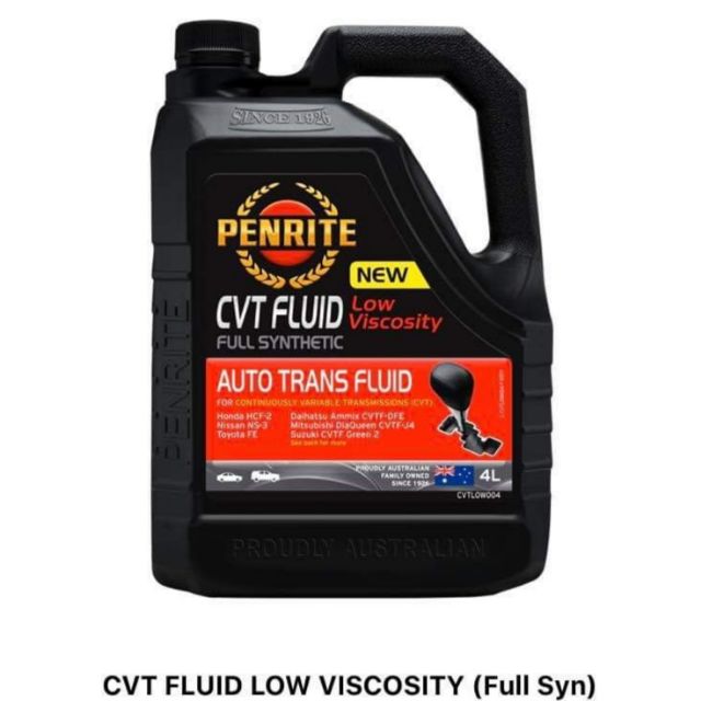 Penrite CVT fluid (LV) 4L | Shopee Malaysia