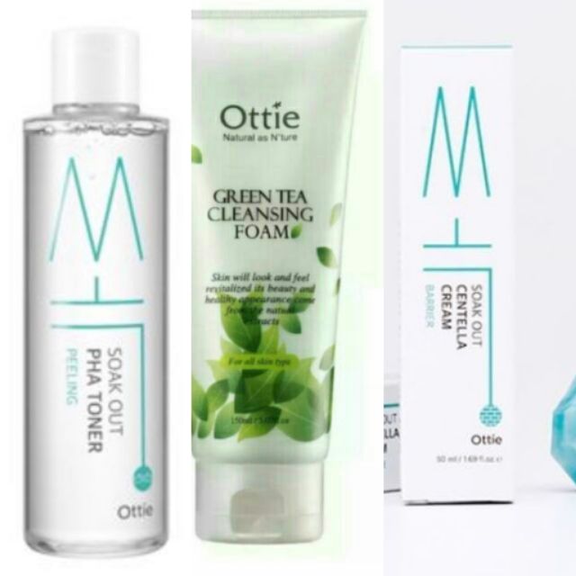 ottie soak out cream 3 set | Shopee Malaysia