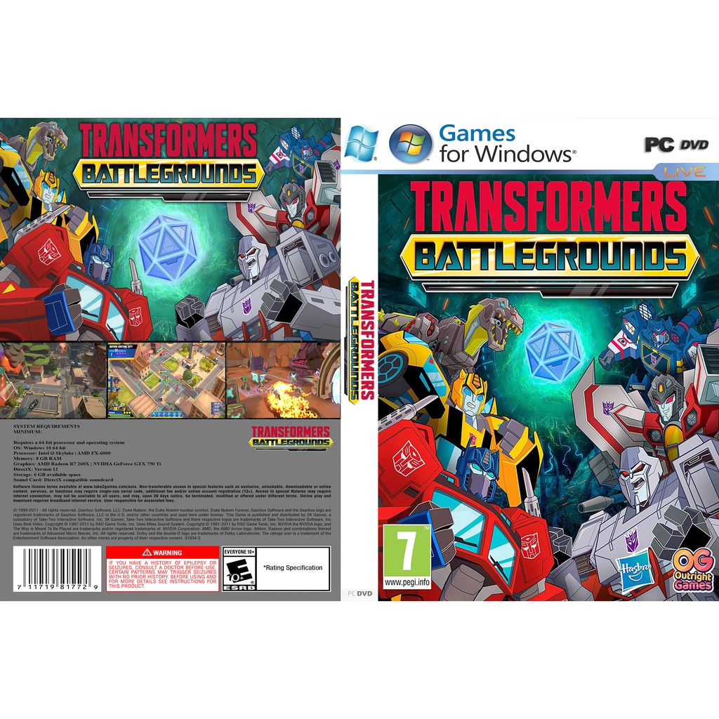 Transformers - Battlegrounds PC GAME [Offline INSTALLATION] | Shopee ...