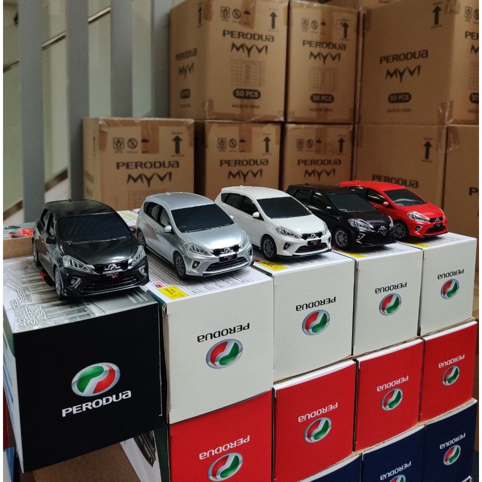 Original MYVI Mini Gen 3 ASA Toy / Die Cast / Miniature | Shopee Malaysia