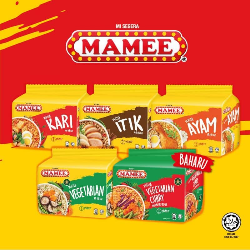 MAMEE INSTANT NOODLES (KARI/ITIK/AYAM/VEGETARIAN) | Shopee Malaysia