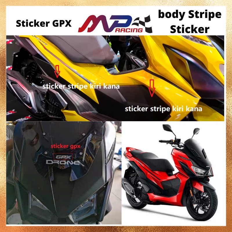 SYM JET X 150 sticker GPX Drone Original | Shopee Malaysia