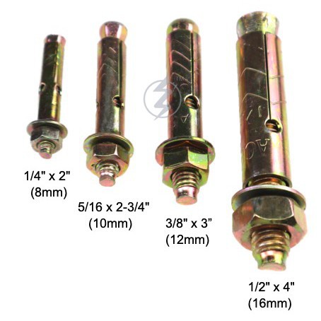 PJ Anchor Expansion Bolt Iron Wall Plug 1pcs Wall plug besi | Shopee ...