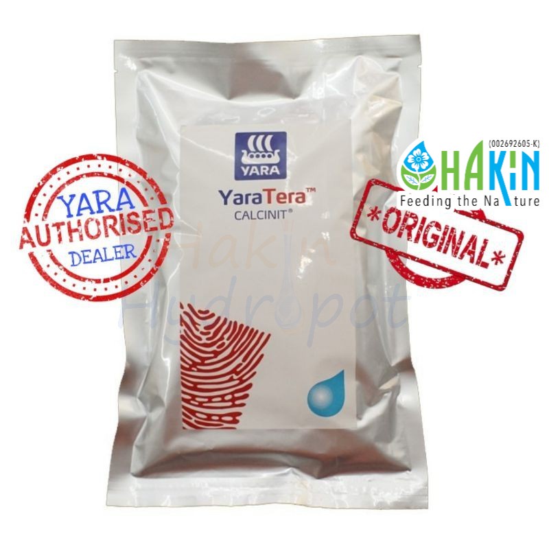 ORIGINAL 1kg Calcium nitrate Yara YaraTera Calcinit | Shopee Malaysia