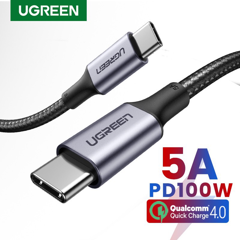 Ugreen fast charging 20v 5a nylon bradied usb c to usb cable | BeeCost