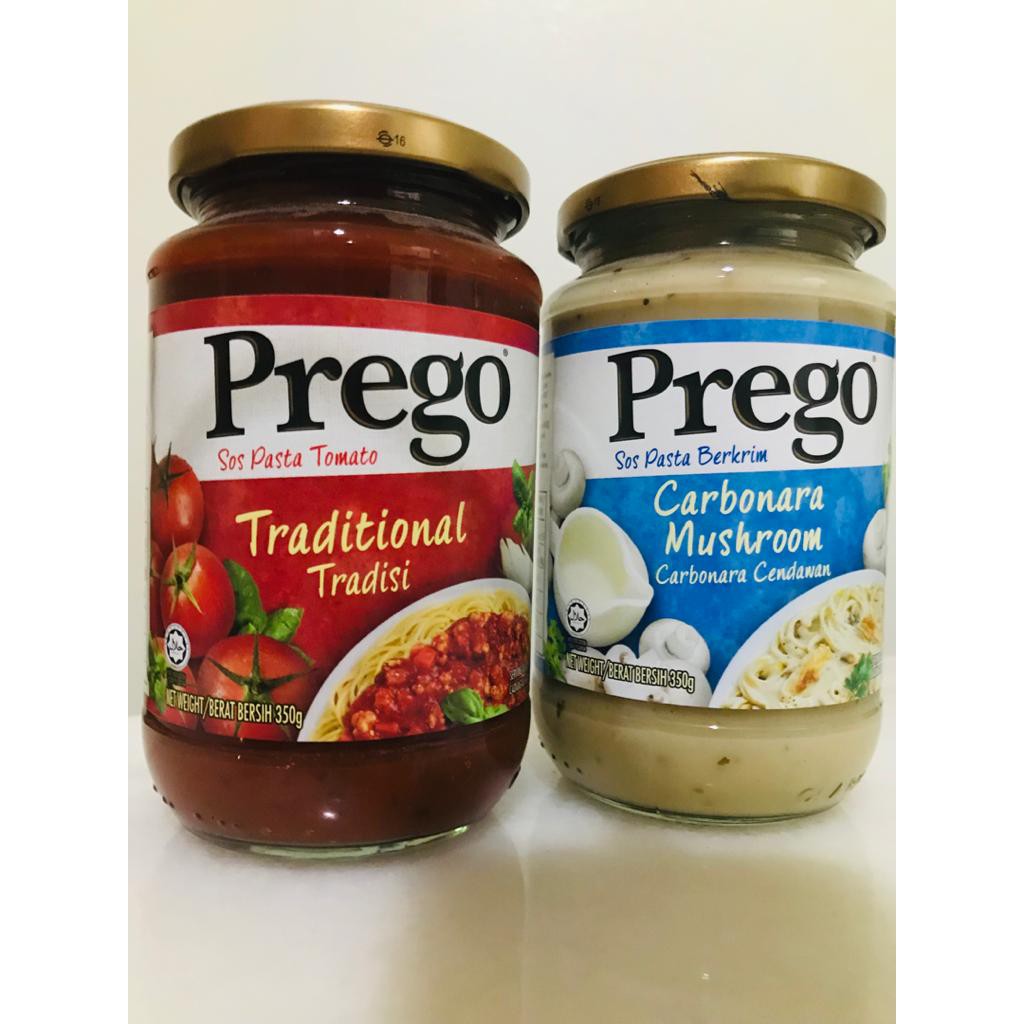 Prego Sos Pasta Tradisi/ Carbonara Cendawan (350g) | Shopee Malaysia