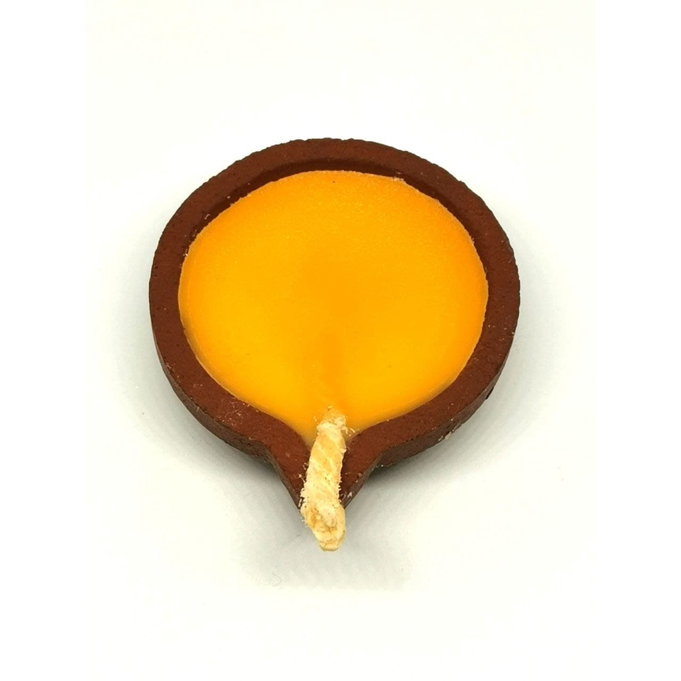 {Ready Stock}Ghee Agal Vilakku / Nei Agal Vilakku / Clay Lamp with Ghee ...