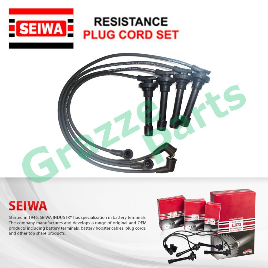 Seiwa (Made in Japan) Spark Plug Cable Wire for Honda Accord SM4 SV4 ...