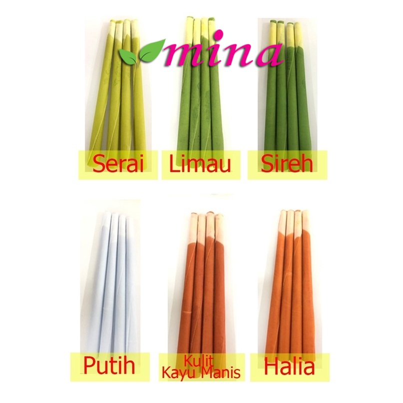 KACIP DELIMA Corong Resdung 1s Lilin Asap Terapi Telinga Rokok Borong ...