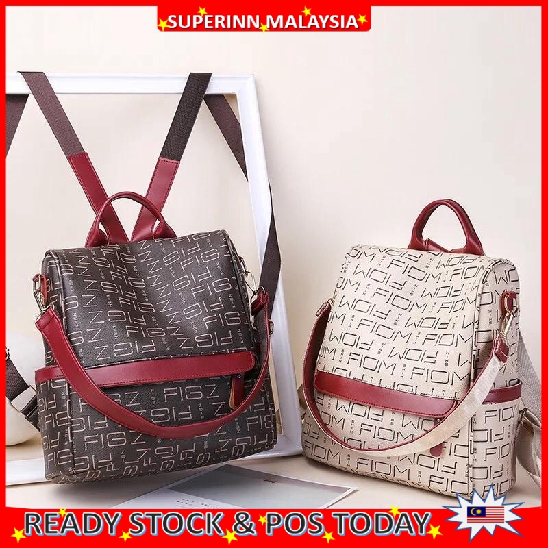 ⛳READY STOCK SUPERINN⛳ Grand Fiom Backpack Bag Beg Bags Travel Shoulder ...