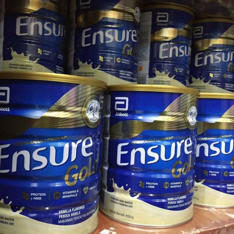 susu ensure gold vanilla 850g | Shopee Malaysia