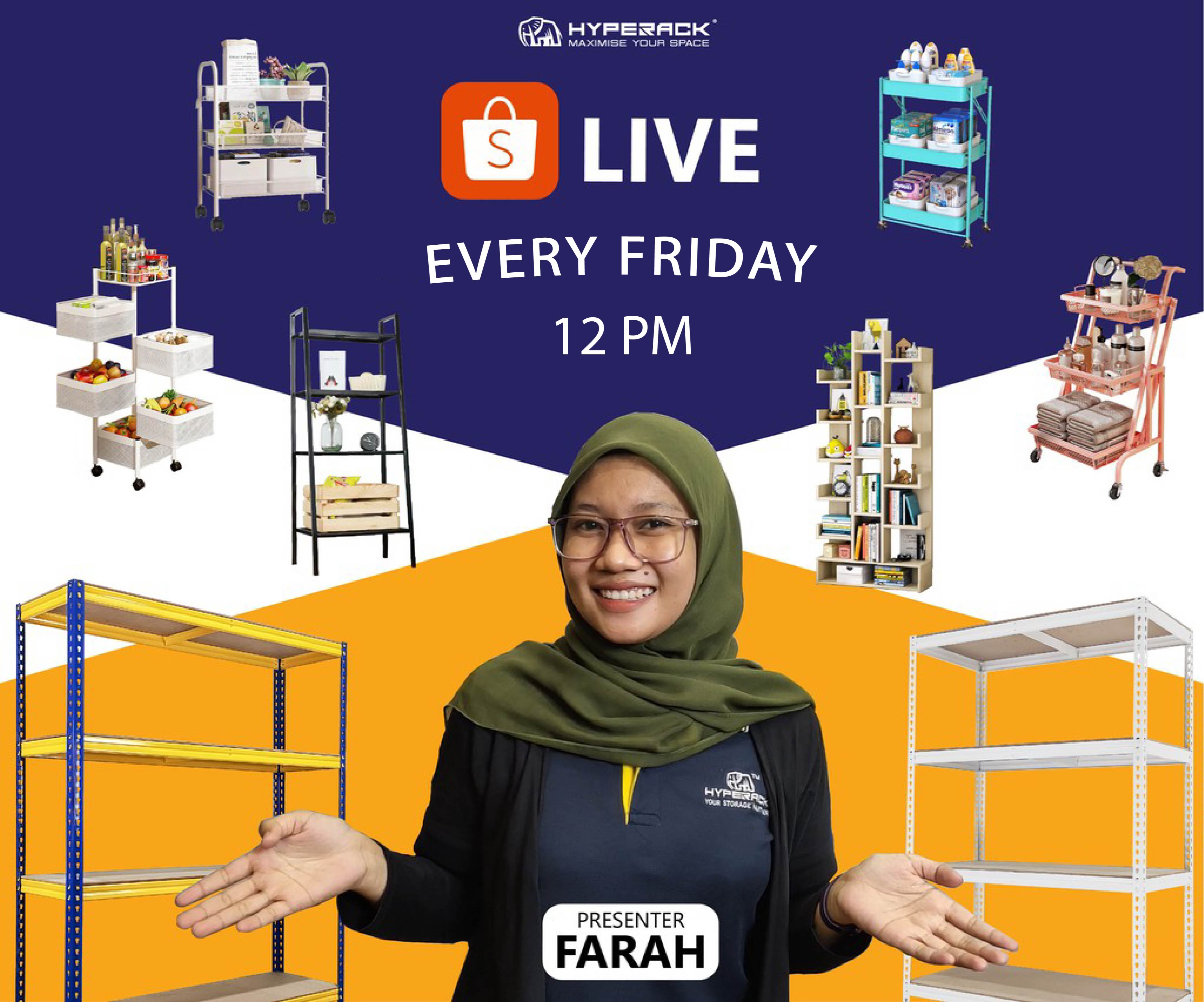 HYPERACK™️ Boltless Rack, Online Shop | Shopee Malaysia