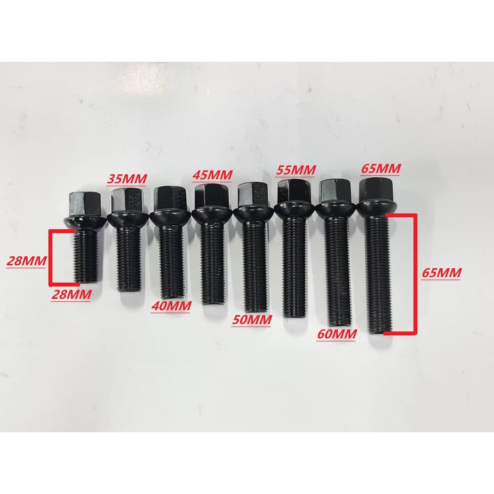 Mercedes Benz W204 C180 C200 C230 C250 Wheel Lug bolts Extension Screw ...