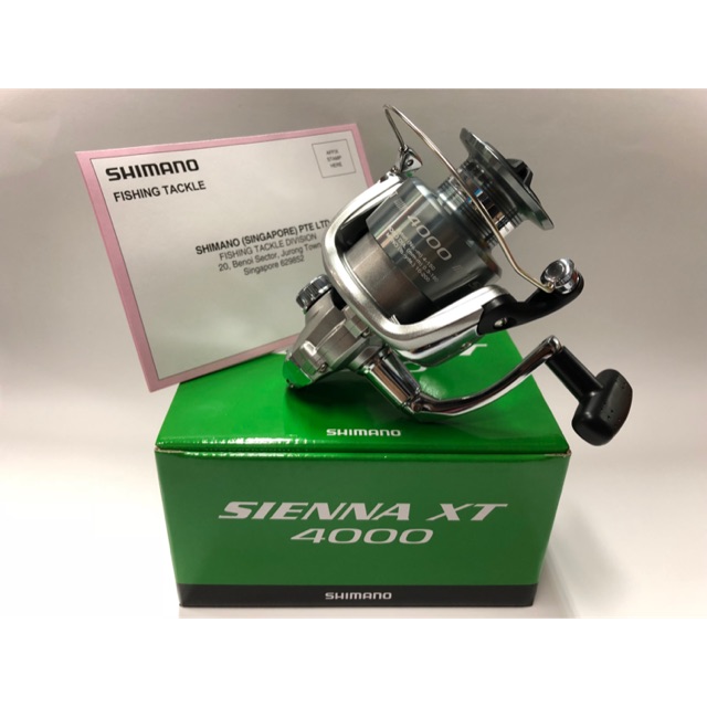 SHIMANO SIENNA XT 4000 FISHING SPINNING REEL WITH 1 YEAR WARRANTY ...
