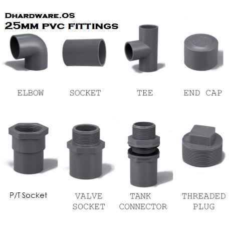 25mm PVC Fittings (1inch/25mm) | Shopee Malaysia