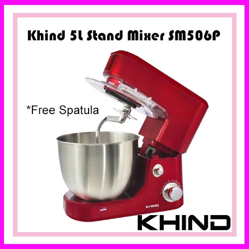 KHIND SM506P STAND MIXER 5L BOWL 1000W | Shopee Malaysia