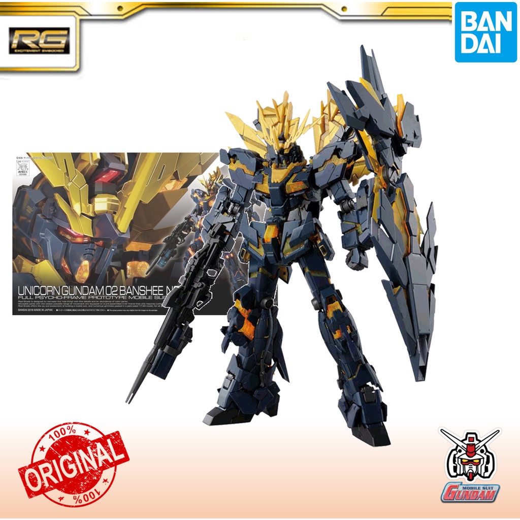 Bandai RG RX-0 Unicorn Gundam 02 Banshee Norn 1/144 (Real Grade ...
