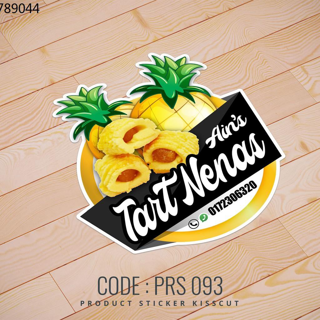 Bekas kuih raya set bekas kuih raya balang kuih raya set sticker label ...