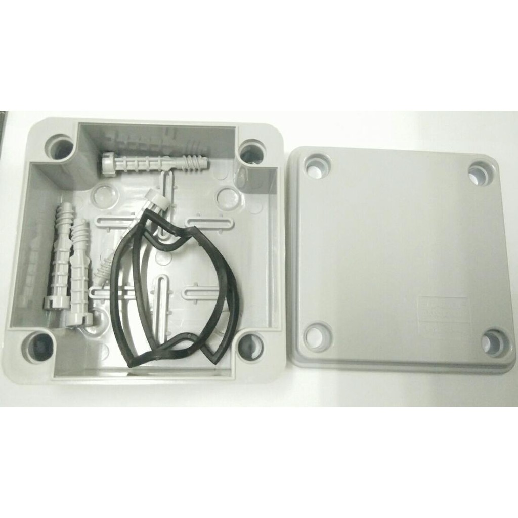 110 x 110 x 60 PVC Enclosure Junction Box Waterproof | Shopee Malaysia