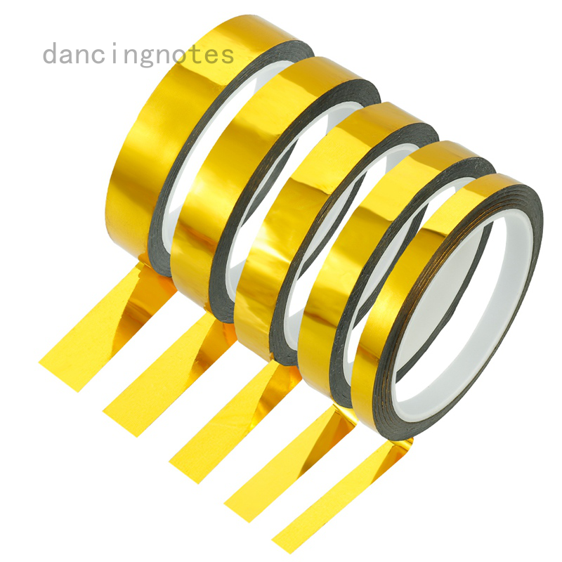 Golden Tape Gift Packaging Self-Adhesive Gold Foil Tape Diy Handmade ...