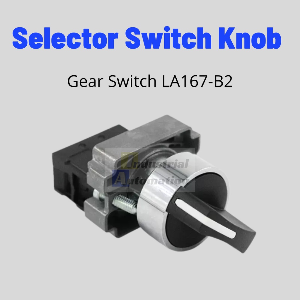 Round Selector Switch 2 positions | Shopee Malaysia