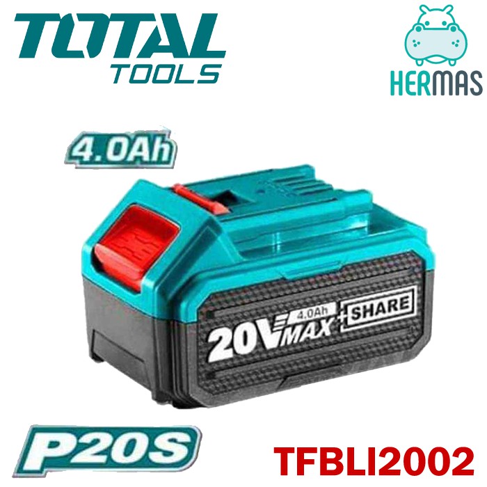 TOTAL TFBLI2002 20V 4.0Ah Li-ion Battery Pack | Shopee Malaysia