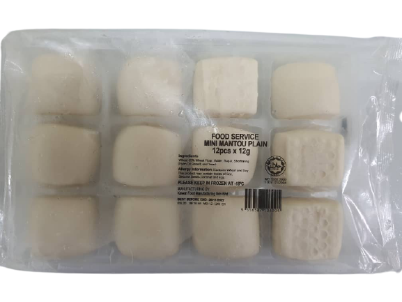 Mini Mantou Plain (12 pcs) | Shopee Malaysia