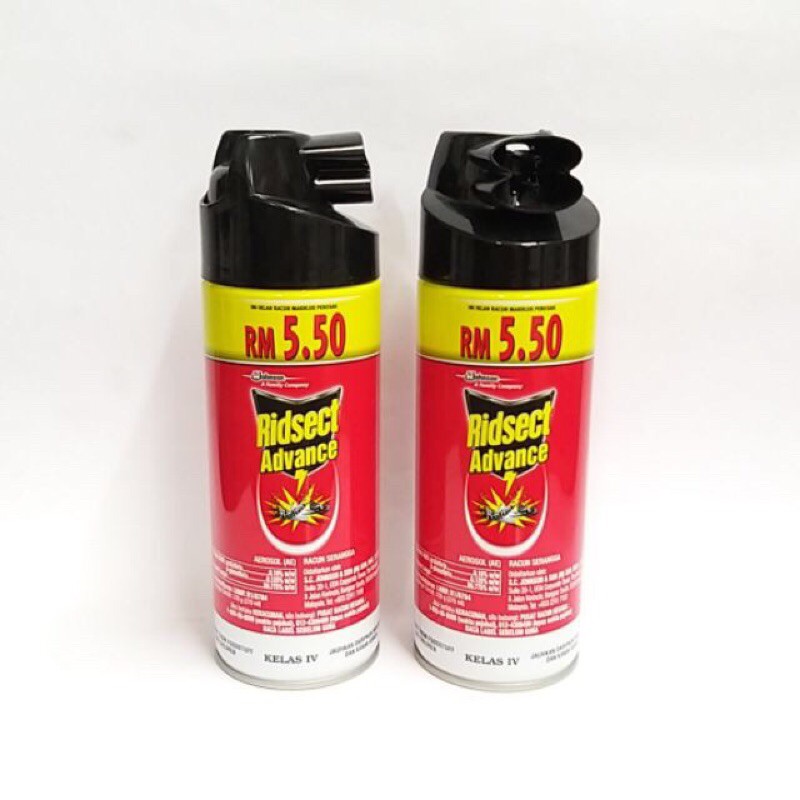 Ridsect Mosquito Spray Advance Aerosol / Penyembur Nyamuk 270ml (1btl ...