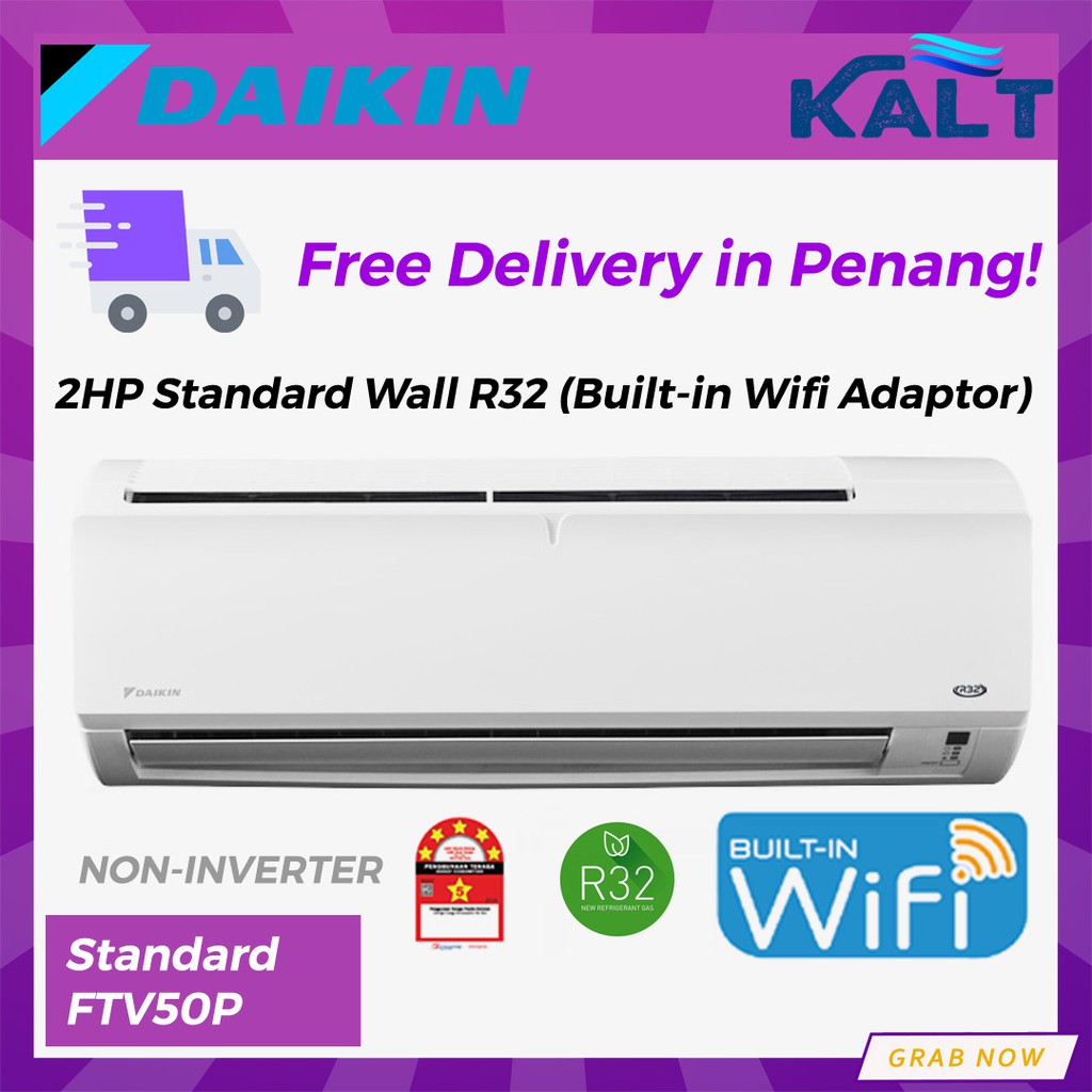 Daikin 2hp Wall R32 Standard Non Inverter With Built In Wifi