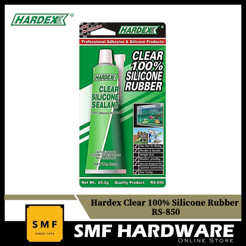 Hardex Clear 100% Silicone Rubber (RS-850) | Shopee Malaysia