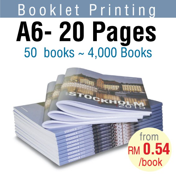 A6 Booklet 20pages Custom Printing Book, Company Profile, Product ...