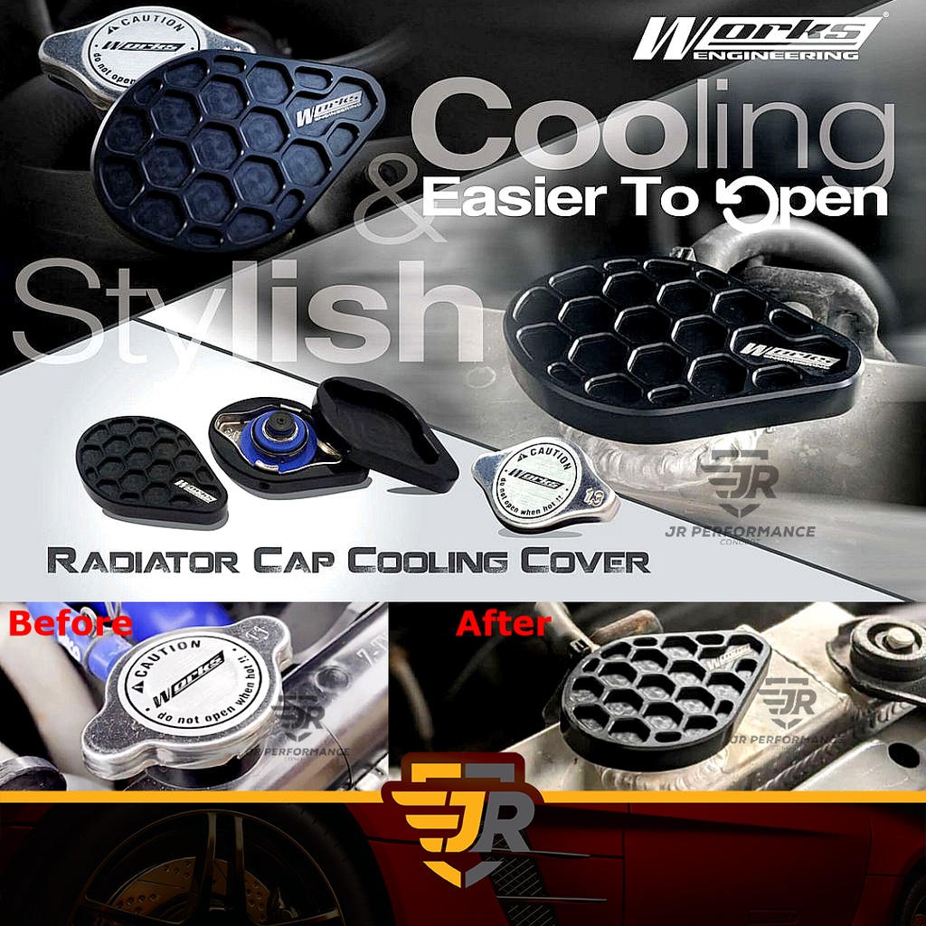 Works Engineering Cooling Radiator Cap 1.1/1.3 Wira Persona Waja Saga ...