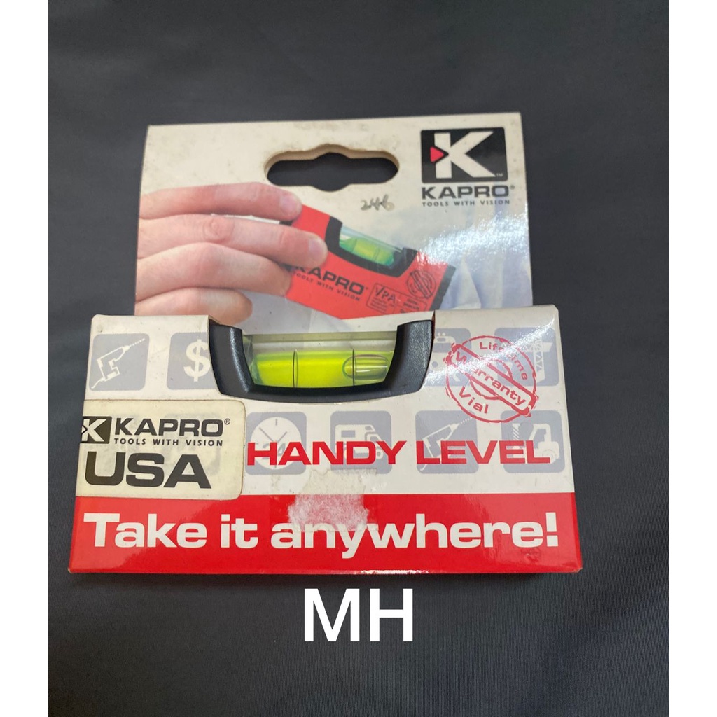(100% ORIGINAL) KAPRO HANDY LEVEL 246 4'' (10CM)[MANY HARDWARE ...