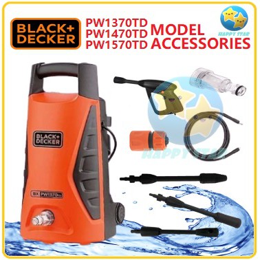 BLACK AND DECKER PW1370TD PW1470TD PW1570TD HIGH PRESSURE WASHER WATER JET SPARE PART WATERJET ...