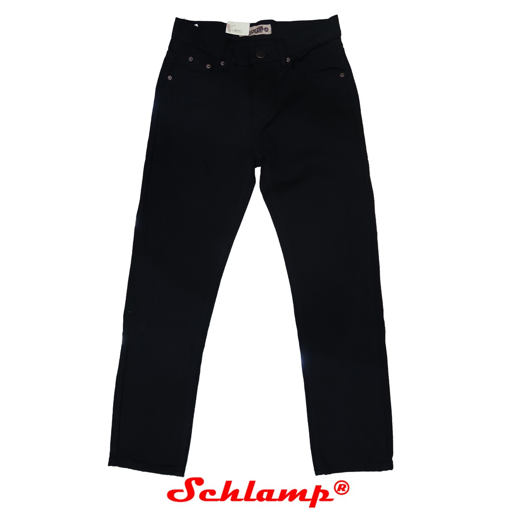 SCHLAMP JN800 Original ALL BLACK Denim Jeans [READY STOCK] | Shopee ...