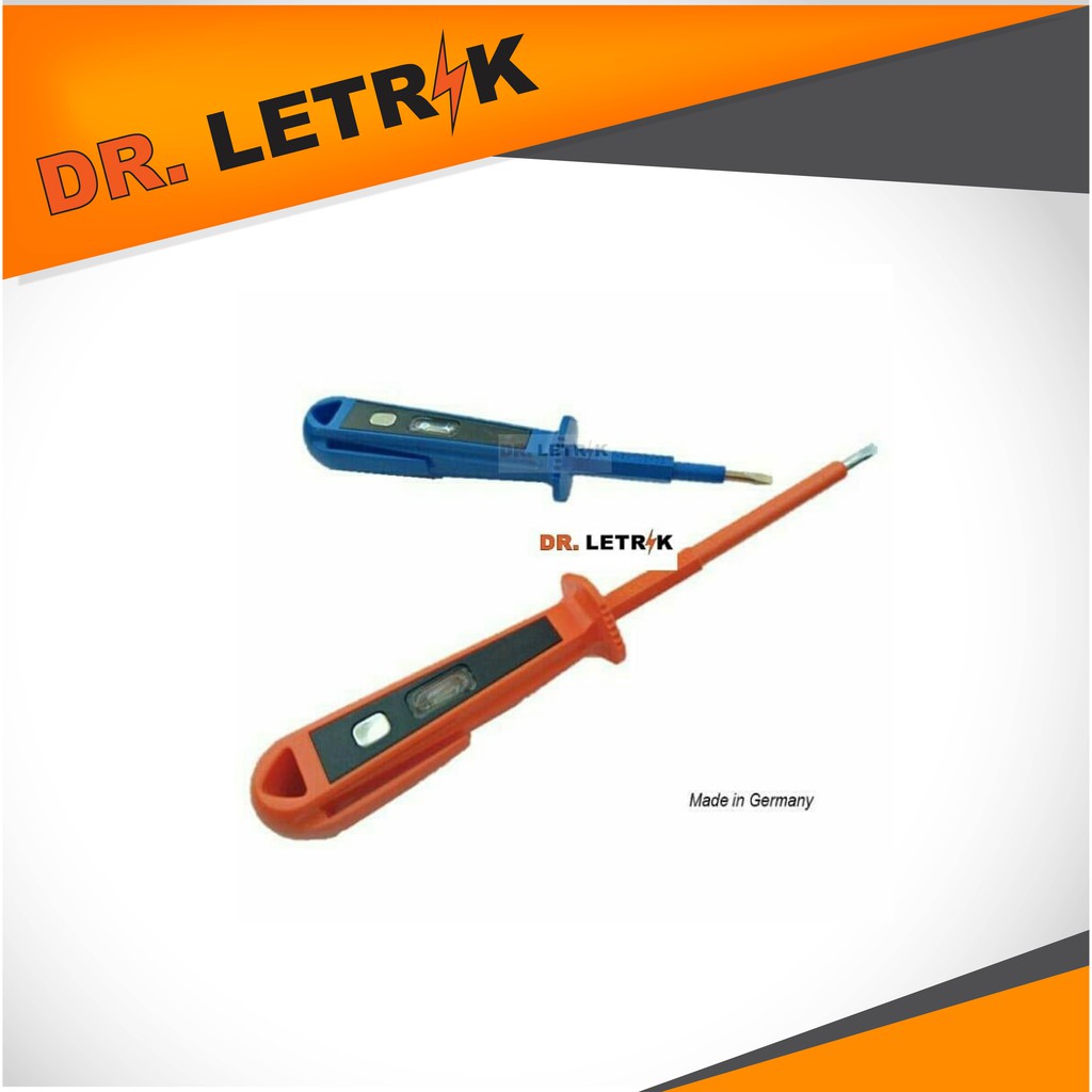 EURO Test Pen 150mm / 190mm Voltage Tester (Multicolor) Screwdriver ...