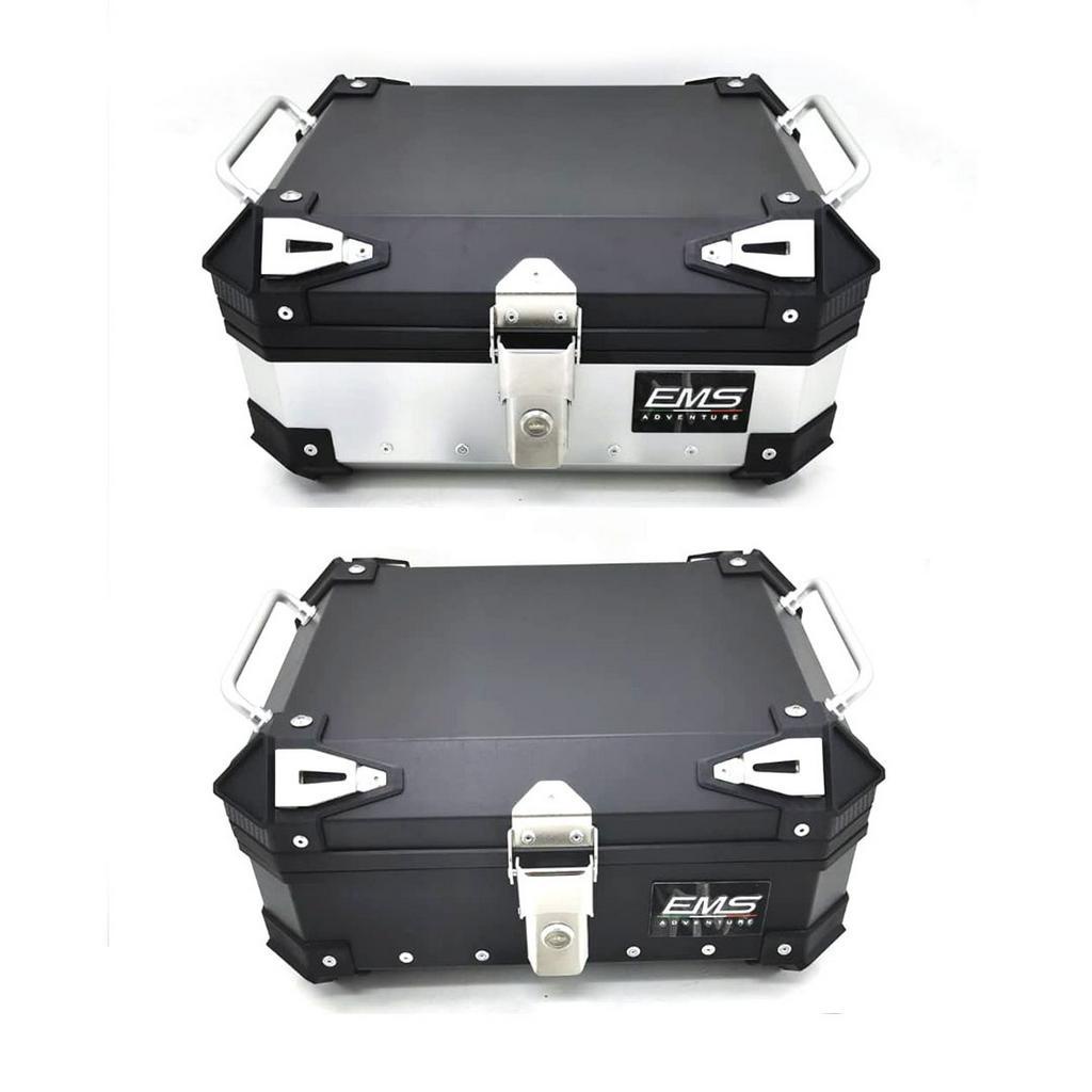 EMS Aluminium Top Box 25L with Universal Plate | Shopee Malaysia