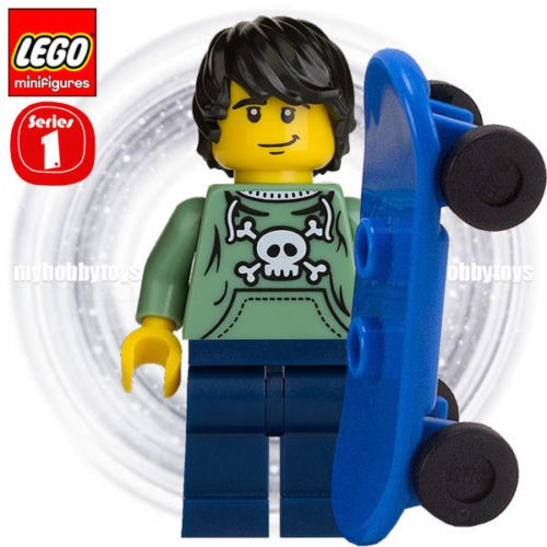 LEGO 8683 Minifigures Series 1 - No.6 skater Minifigure | Shopee Malaysia