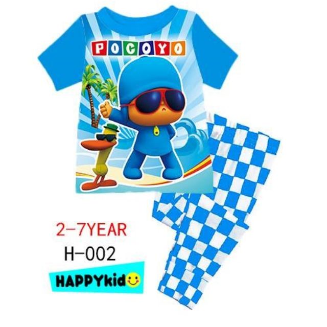 pocoyo sleepwear (blue) | Shopee Malaysia