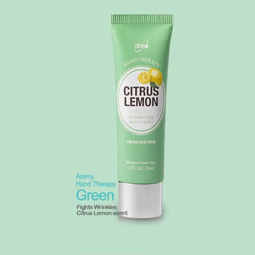 Atomy hand therapy Citrus Lemon 艾多美护手霜柑橘柠檬香味 30ml - help to fade and ...