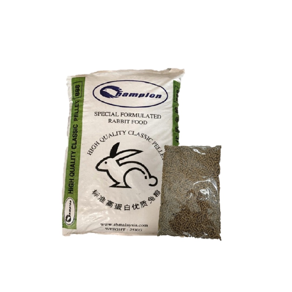Champion Rabbit Food Pallet 500gm | Shopee Malaysia