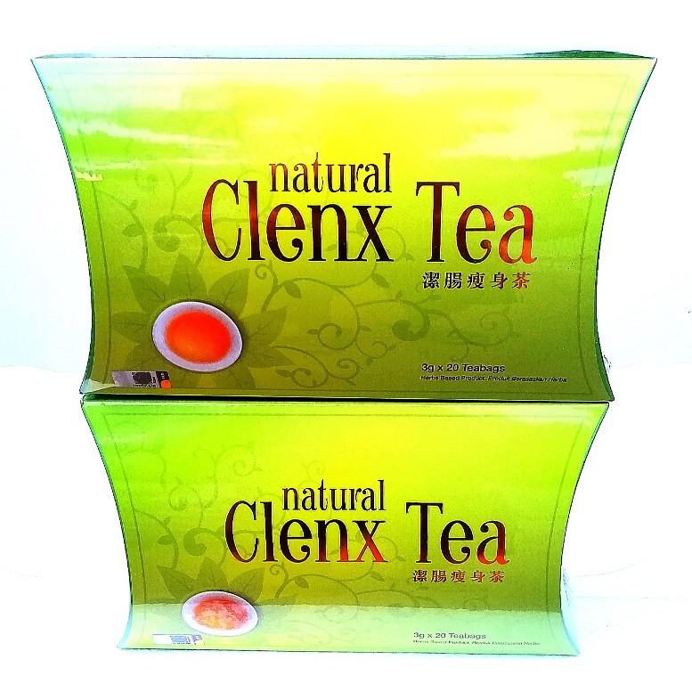 2 x NH Detoxlim Natural Clenx Tea (Detox slimming) 3 g x 20 teabags ...