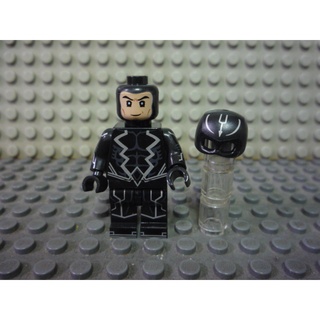 Custom Lego Marvel Inhumans Super Heroes - Black Bolt Mini Figure ...