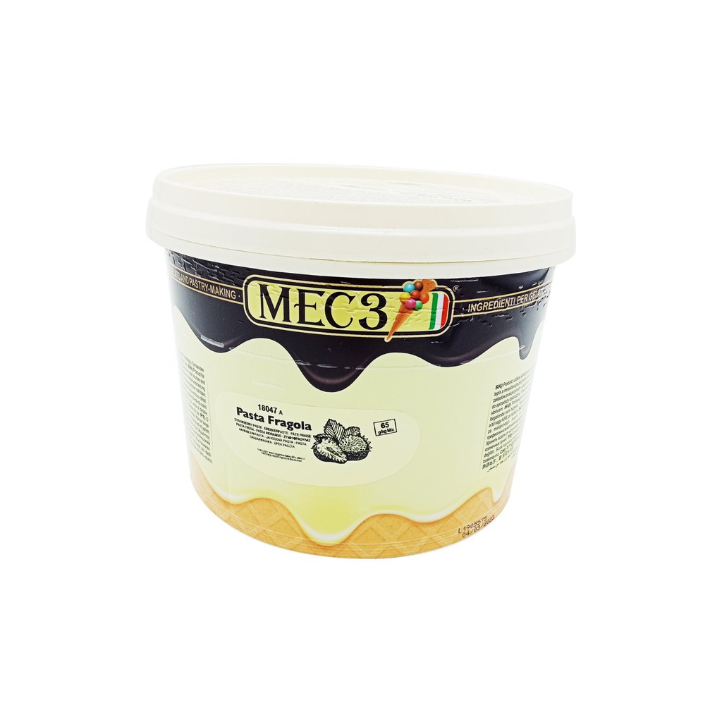MEC3, GELATO FLAVORING & COLOURING PASTE - STRAWBERRY | Shopee Malaysia