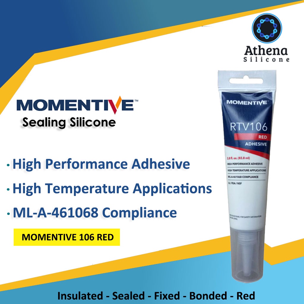 Momentive RTV106 Red Adhesive (82.8ml) | Shopee Malaysia