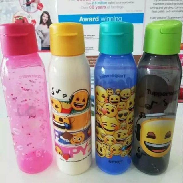 Tupperware Emoji eco bottle 500ml | Shopee Malaysia