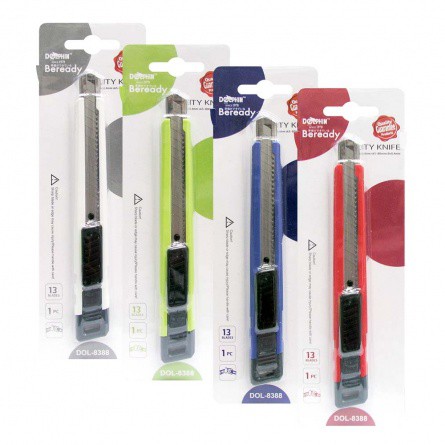 Dolphin Cutter Knife /Pisau Tolak DOL-8388 (9MM BLADE) | Shopee Malaysia