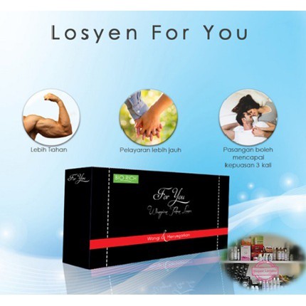 LOSYEN FOR YOU (Khas untuk Lelaki sahaja) | Shopee Malaysia